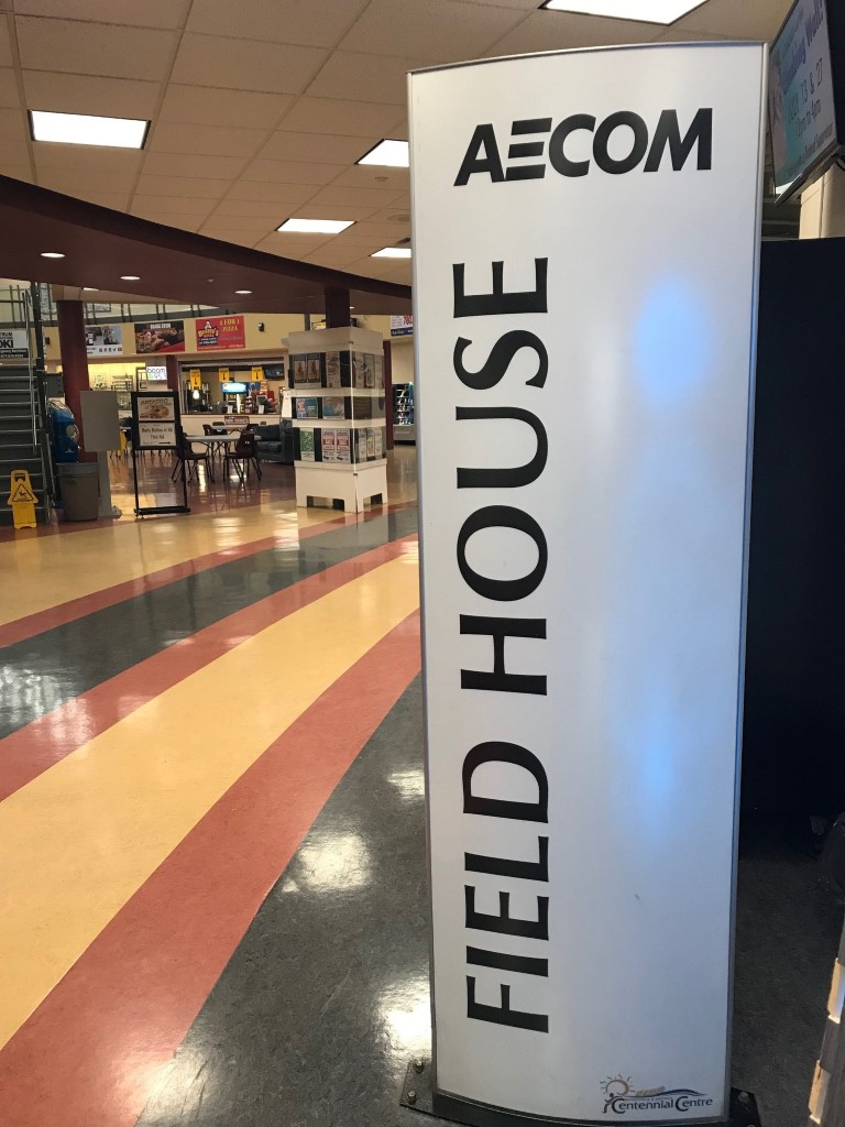 AECOM sign (Medium) | Centennial Centre