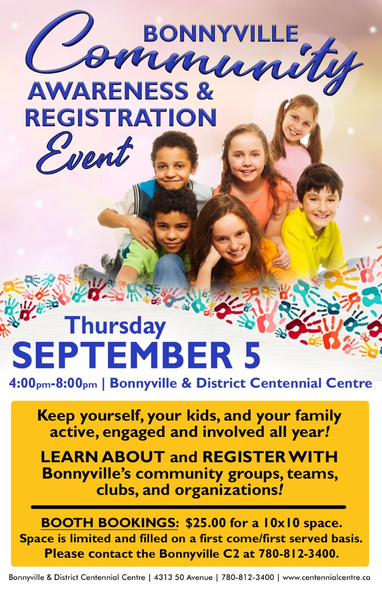 CommunityRegEvent (Medium) | The Bonnyville and District Centennial Centre