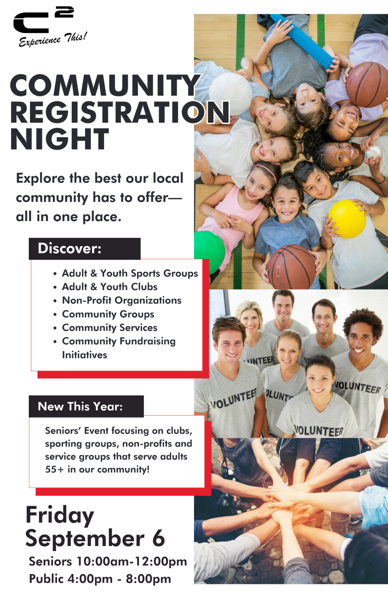 Community Registration Poster 2024 | Centennial Centre